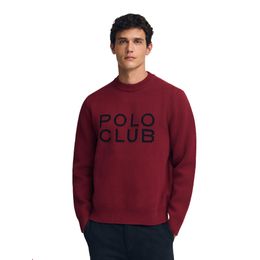 Polo Club Pullover Herren Gr&ouml;&szlig;e S bordeaux / schwarz