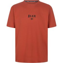 Bear T-Shirt 'Maze' Herren Gr&ouml;&szlig;e L rot