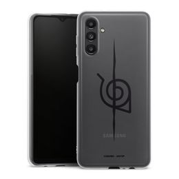 DeinDesign Galaxy A13 5G Handy Silikon H&uuml;lle Case transparent Handyh&uuml;lle Konoha Sasuke Naruto Shippuden Silikon Case