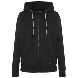 Chiemsee Sweatjacke Damen Gr&ouml;&szlig;e M schwarz / wei&szlig;
