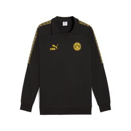 Puma Sportsweatshirt 'Borussia Dortmund' Herren Gr&ouml;&szlig;e XL curry / schwarz
