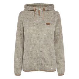oxmo Fleecejacke 'Pebbles' Damen Gr&ouml;&szlig;e XL beige