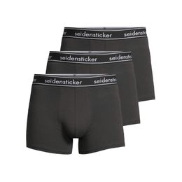 Seidensticker Lange Unterhose 'Cotton Flex' Herren Gr&ouml;&szlig;e XL schwarz