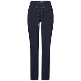 Cecil Casual Fit Hose Damen Gr&ouml;&szlig;e 42 blau