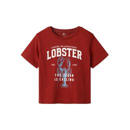 name it Shirt 'NMMFABI NREG SS' Jungen Gr&ouml;&szlig;e 116 rot