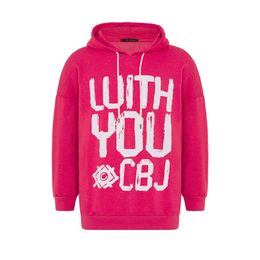 Cipo & Baxx Cipo & Baxx Sweatshirt Damen Gr&ouml;&szlig;e S pink / wei&szlig;