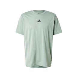adidas Performance Funktionsshirt Herren Gr&ouml;&szlig;e XS anthrazit / pastellgr&uuml;n