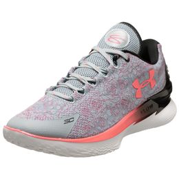 Under Armour Sportschuh 'Curry One Low FlorTro' Herren Gr&ouml;&szlig;e 43 blau / pink / schwarz / wei&szlig;