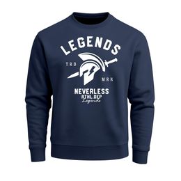 Neverless Sweatshirt 'Legends' Herren Gr&ouml;&szlig;e M navy