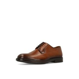 Manfield Schn&uuml;rschuh 'Derby' Herren Gr&ouml;&szlig;e 47 cognac