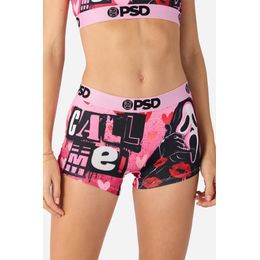 PSD Panty 'Ghostface Call Me' Damen Gr&ouml;&szlig;e S rosa / rot / schwarz / wei&szlig;