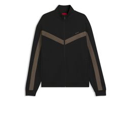 Hugo Sweatjacke 'Darti' Herren Gr&ouml;&szlig;e L braun / schwarz