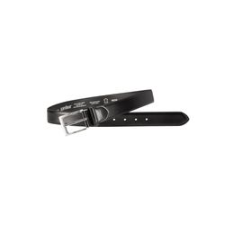 Gardeur Sportiver Lederg&uuml;rtel, Breite: ca.3 cm Herren Gr&ouml;&szlig;e 90 schwarz