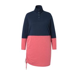 Ulla Popken Shirt Damen Gr&ouml;&szlig;e XXXL/4XL marine / dunkelpink