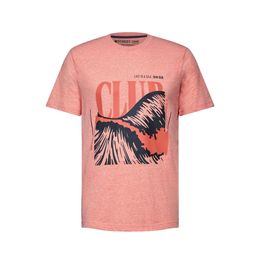 Street One Men Shirt Herren Gr&ouml;&szlig;e XL orange / koralle / schwarz