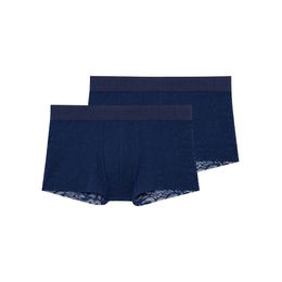 HOM Boxershorts 'Free cut lace' Herren Gr&ouml;&szlig;e XL dunkelblau
