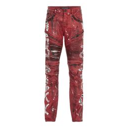 Cipo & Baxx Cipo & Baxx Jeans 'DENIM' Herren Gr&ouml;&szlig;e 33 rot