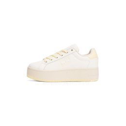 Tommy Jeans Sneaker 'Essential' Damen Gr&ouml;&szlig;e 37 creme / pastellgelb