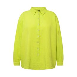Ulla Popken Bluse Damen Gr&ouml;&szlig;e XXXL/4XL neongr&uuml;n