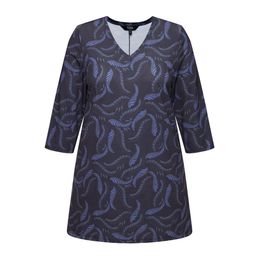 Ulla Popken Shirt Damen Gr&ouml;&szlig;e M/L navy / schwarz