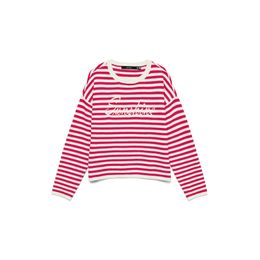 V&eacute;ro Moda Vero Moda Pullover Damen Gr&ouml;&szlig;e XL rot / wei&szlig;