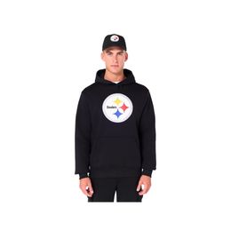 New Era Sweatshirt 'NFL Pittsburgh Steelers Logo' Herren Gr&ouml;&szlig;e M schwarz