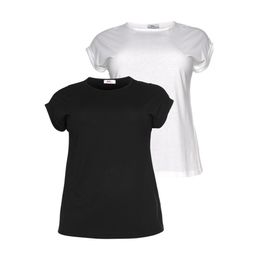 Flashlights T-Shirt Damen Gr&ouml;&szlig;e S/M schwarz / wei&szlig;