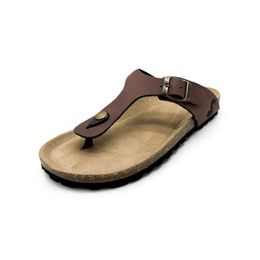 THIES Zehentrenner 'THIES 1856 Eco Bio Thong Sandal' Damen Gr&ouml;&szlig;e 47 schoko