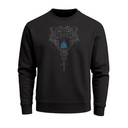 Neverless Sweatshirt 'Berserker' Herren Gr&ouml;&szlig;e XL schwarz