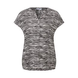Cecil Bluse Damen Gr&ouml;&szlig;e XXL schwarz / wei&szlig;