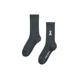 armedangels Socken 'US BOLD' Damen Gr&ouml;&szlig;e 43/46 grau / anthrazit