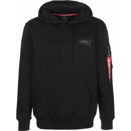 Alpha Industries Sweatshirt Herren Gr&ouml;&szlig;e XL khaki / rot / schwarz / wei&szlig;