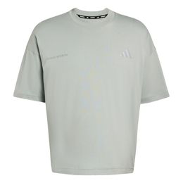 adidas Performance Funktionsshirt 'Adi365 Cheering' Herren Gr&ouml;&szlig;e S grau / pastellgr&uuml;n