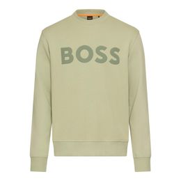 BOSS Sweatshirt 'WeBasic' Herren Gr&ouml;&szlig;e 6XL hellgr&uuml;n / dunkelgr&uuml;n