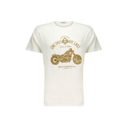 Deeluxe T-Shirt 'Park' Jungen Gr&ouml;&szlig;e 170/176 gold / wei&szlig;