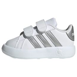 adidas originals Schuh 'Grand Court 2.0' Jungen Gr&ouml;&szlig;e 19 silber / wei&szlig;