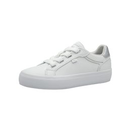 s.Oliver Sneaker Damen Gr&ouml;&szlig;e 41 silber / wei&szlig;