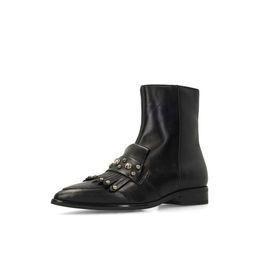 Manfield Stiefelette Damen Gr&ouml;&szlig;e 40 schwarz Winterschuhe