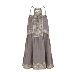 Raffya Kleid 'Jen' Damen Gr&ouml;&szlig;e 38 hellbeige / graphit Winterkleid