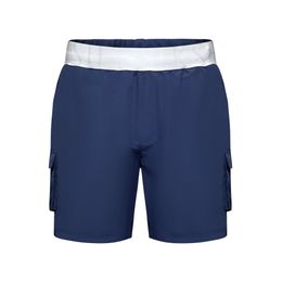 SikSilk Badeshorts Herren Gr&ouml;&szlig;e XXL navy / wei&szlig;