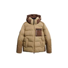 Superdry & Co Funktionsjacke Herren Gr&ouml;&szlig;e L beige / braun