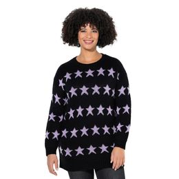 Angel of Style Pullover Damen Gr&ouml;&szlig;e L/XL lavendel / schwarz