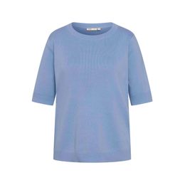 Ulla Popken Pullover Damen Gr&ouml;&szlig;e M/L taubenblau