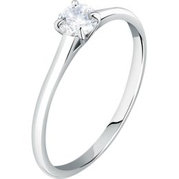 Live Diamond Ring Damen Gr&ouml;&szlig;e 56 silber