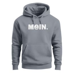 Neverless Sweatshirt 'Moin Anchor' Herren Gr&ouml;&szlig;e XS grau