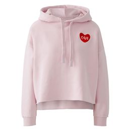 Oui Sweatshirt Damen Gr&ouml;&szlig;e XL pastellpink / rot