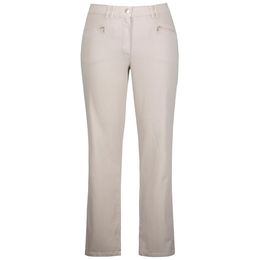 Ulla Popken Hose Damen Gr&ouml;&szlig;e 88 beige