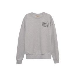 Halo Sweatshirt Damen Gr&ouml;&szlig;e M hellgrau / schwarz