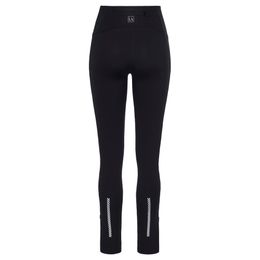 active by Lascana Lascana Active Sporthose Damen Gr&ouml;&szlig;e S silbergrau / schwarz