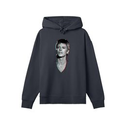 F4NT4STIC Sweatshirt 'TV Times Pop Star' Damen Gr&ouml;&szlig;e L grau / schwarz